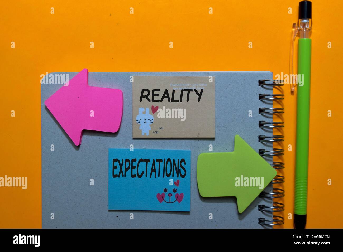 Expectations and reality hi-res stock photography and images - Alamy