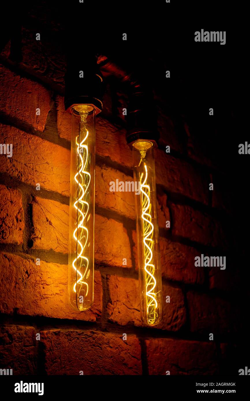 Old style dusty light bulb hi-res stock photography and images - Alamy