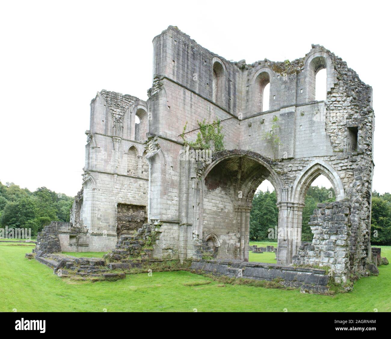 The old and historic location of Roche Abbey, Doncaster, UK Stock Photo ...