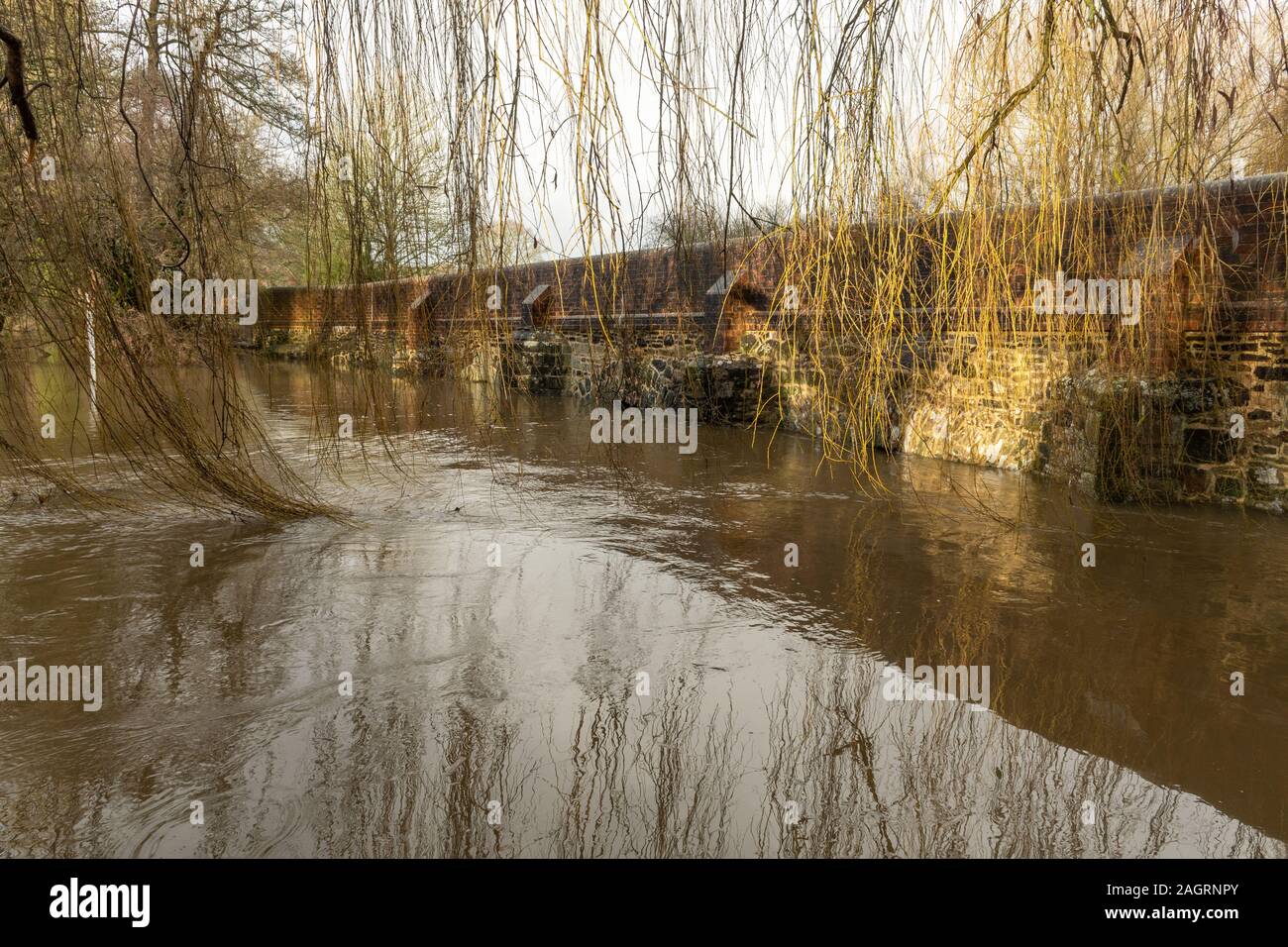 River which has burst its banks hi-res stock photography and images - Alamy