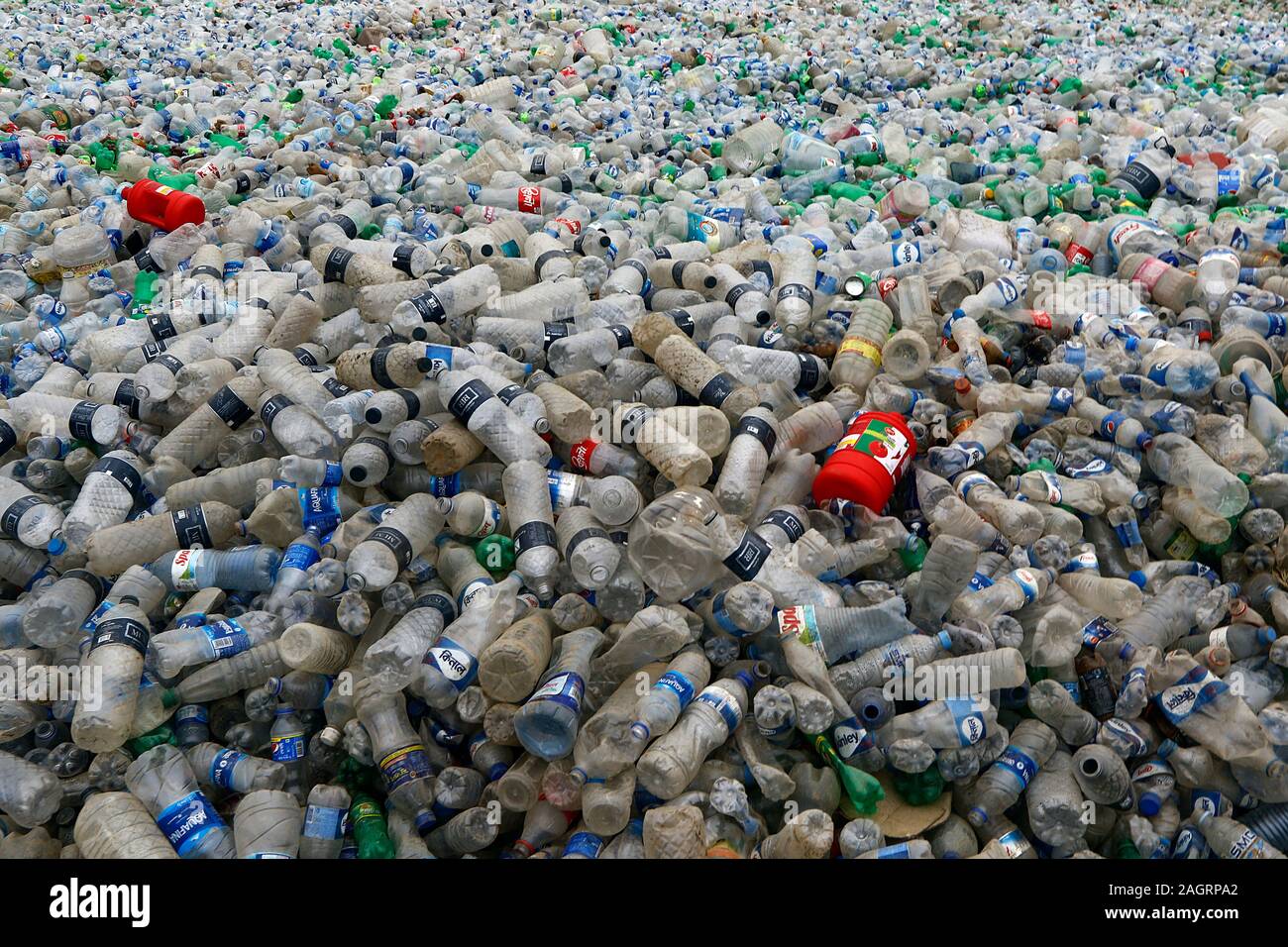 Plastic Water Bottles In Landfills