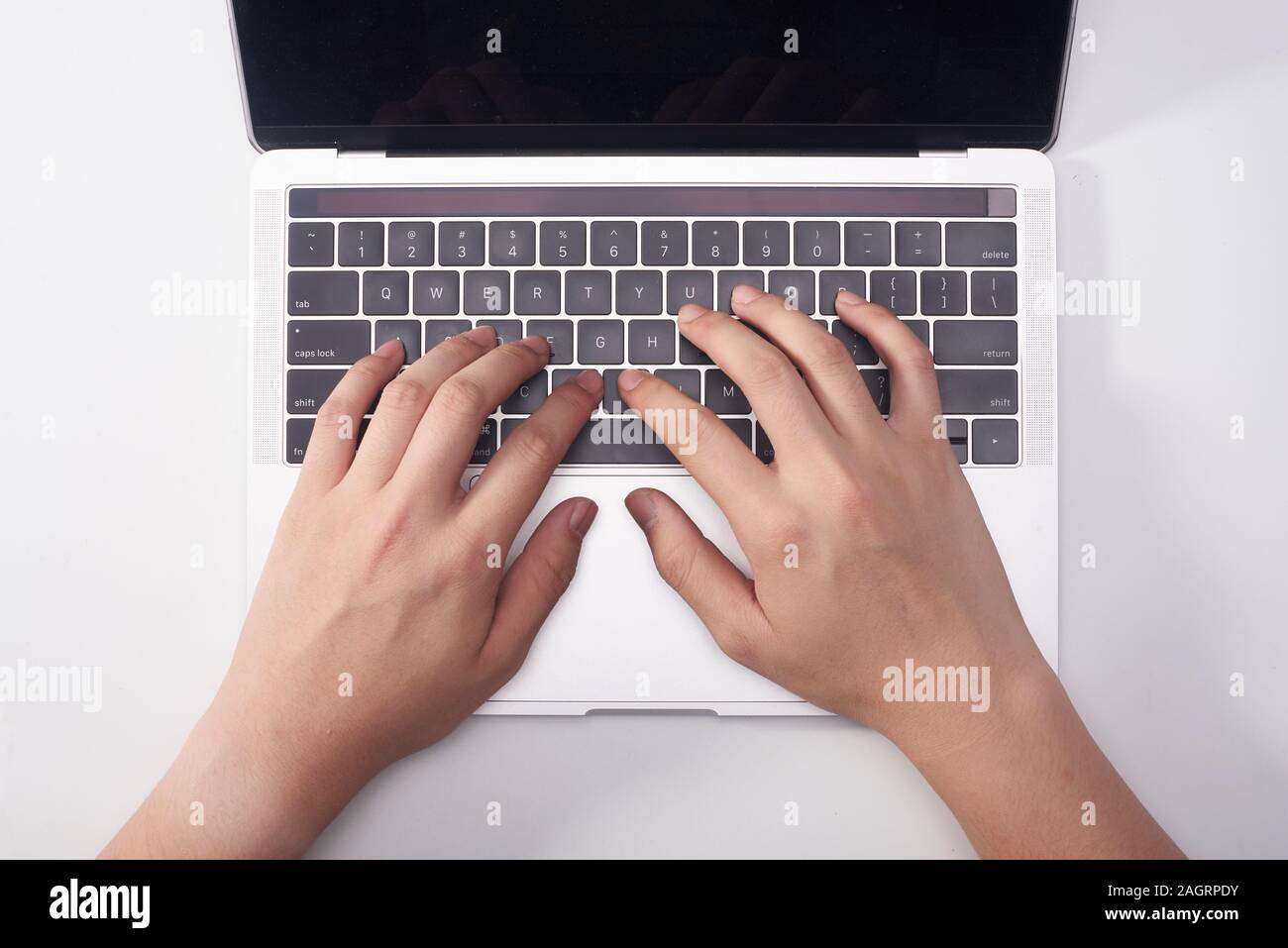 Person operating computer mouse hi-res stock photography and images - Alamy
