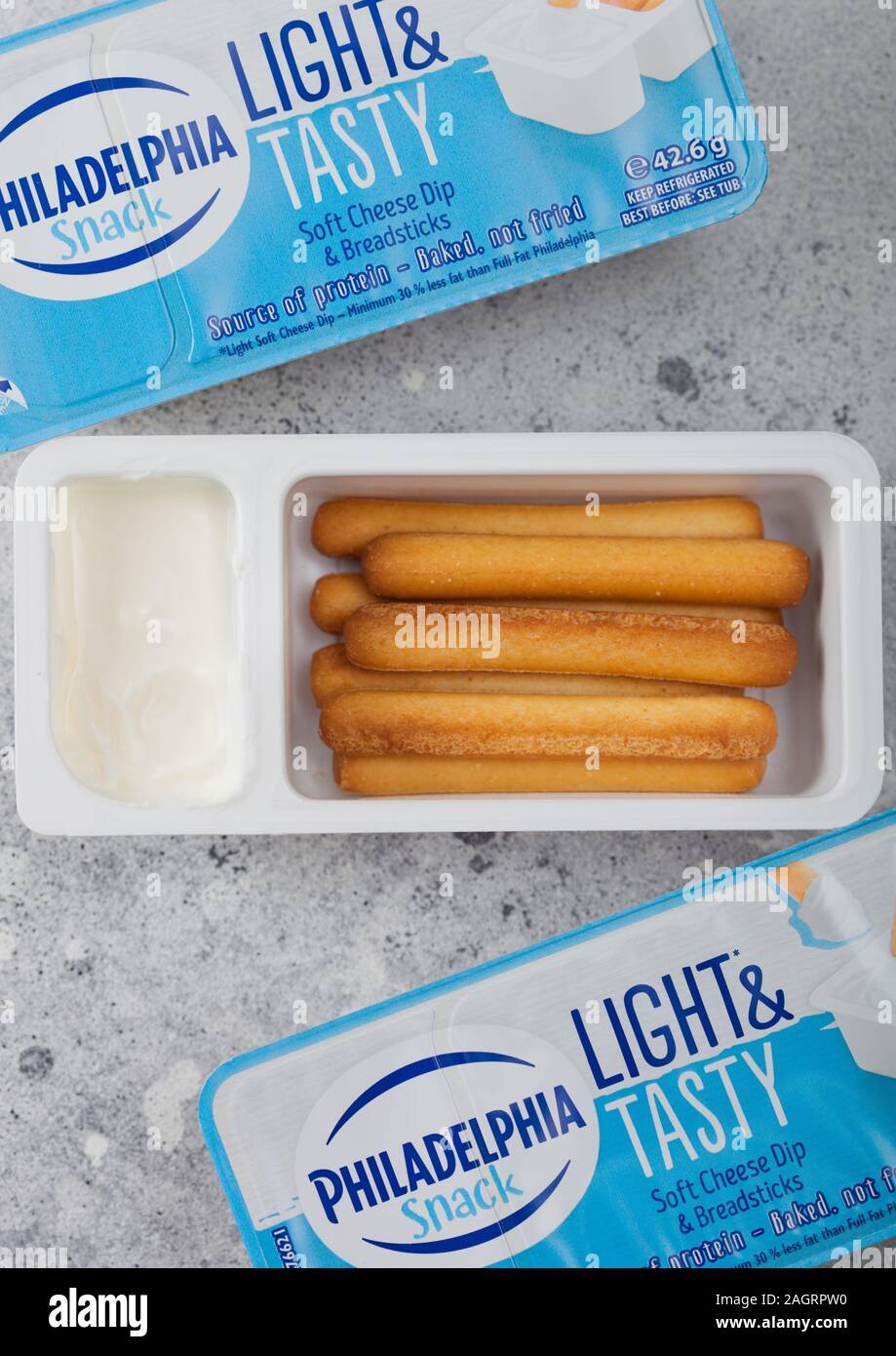 Philadelphia cream cheese tub hi-res stock photography and images - Alamy