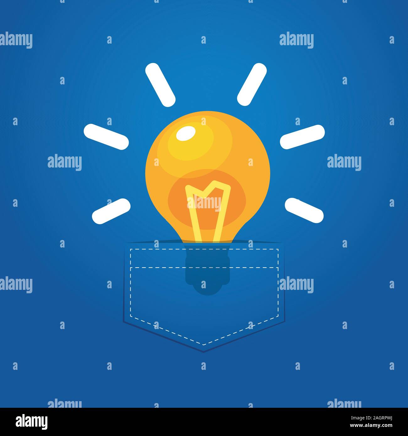 Idea graphic in bright Stock Vector Images - Alamy