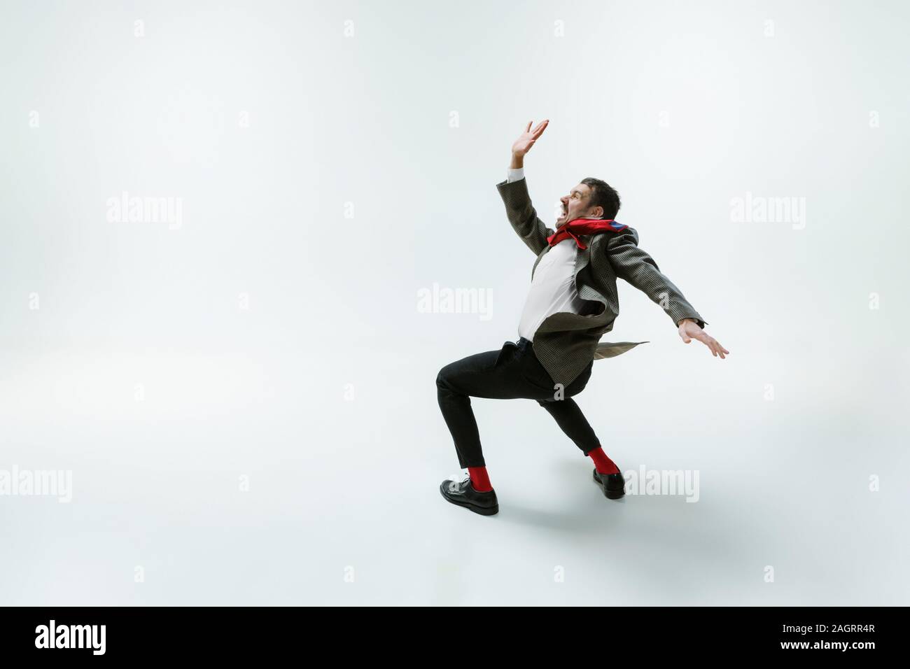 Man bending over hi-res stock photography and images - Alamy
