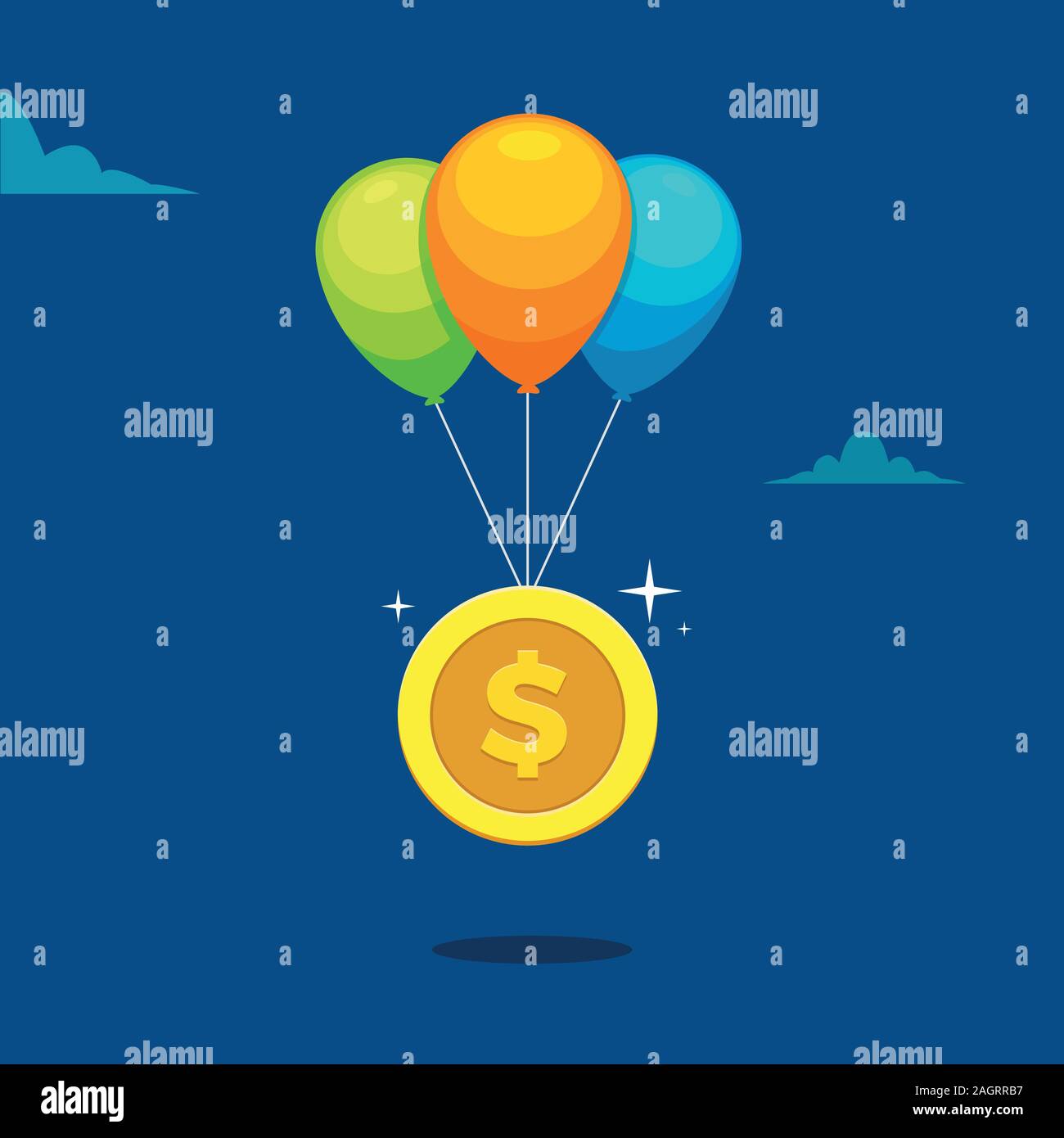 Earning balloons hi-res stock photography and images - Alamy