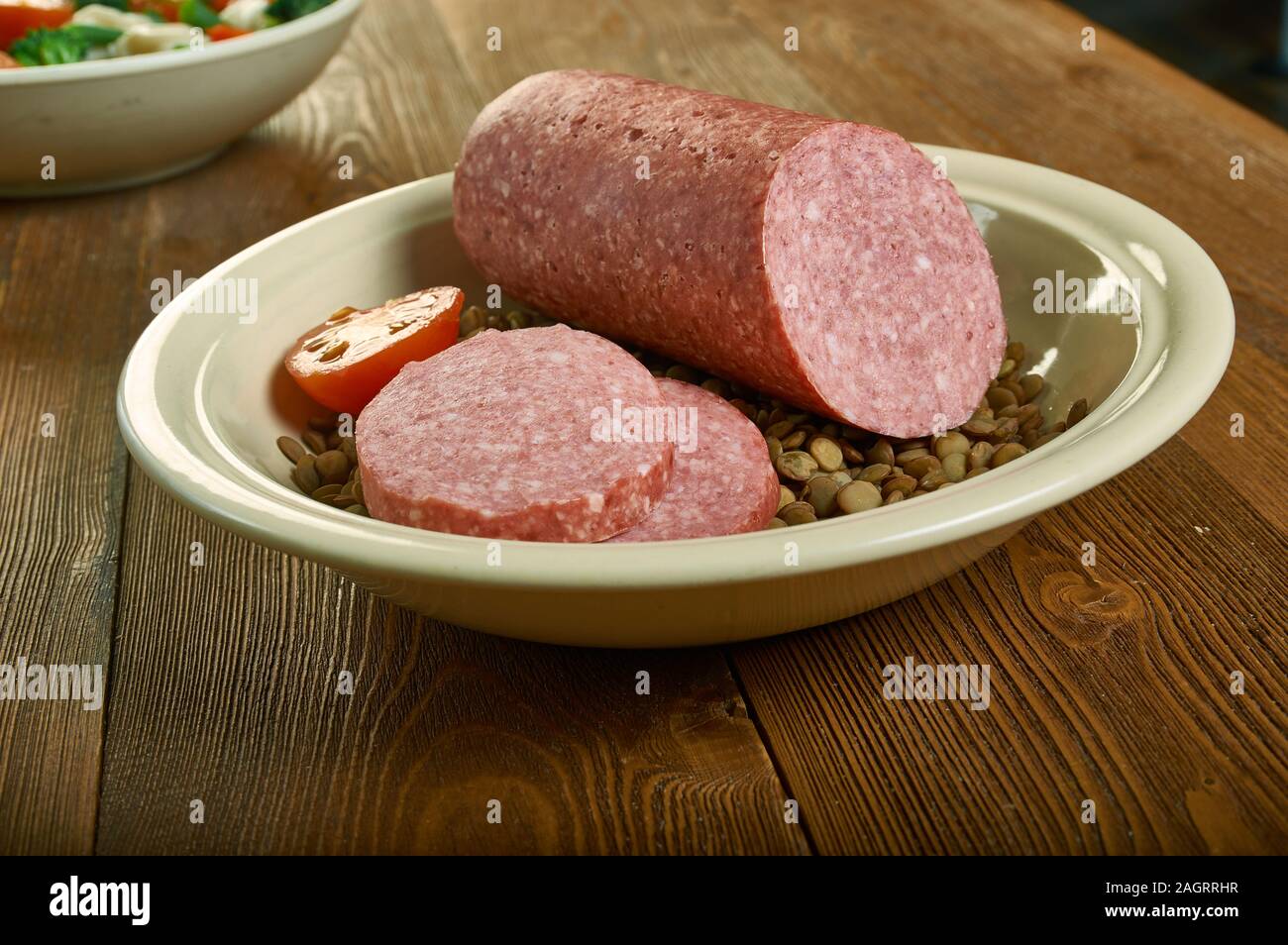 Cotechino modena hi-res stock photography and images - Alamy