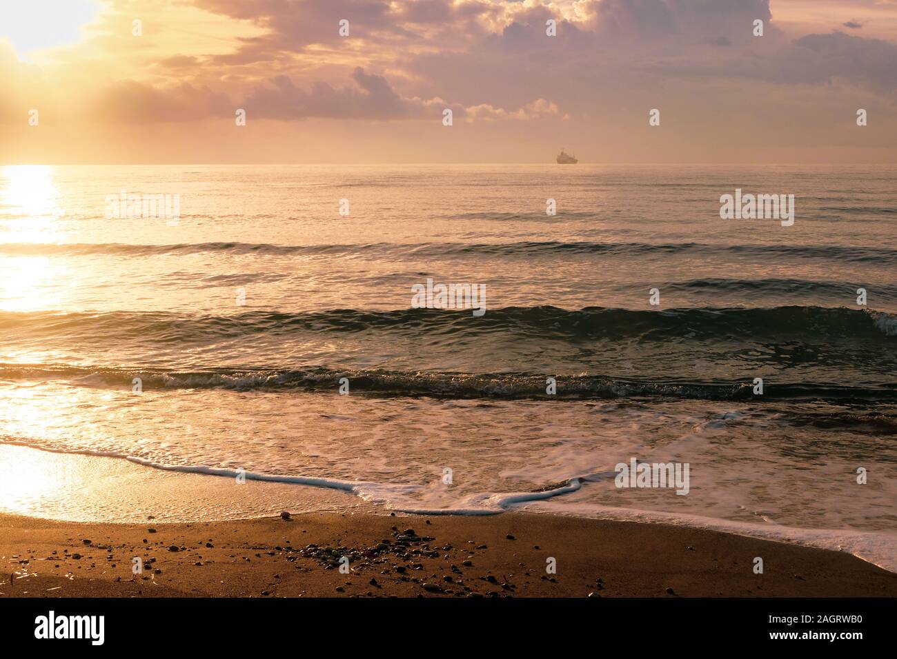 Calm Stormy Sea Contrast High Resolution Stock Photography and Images ...