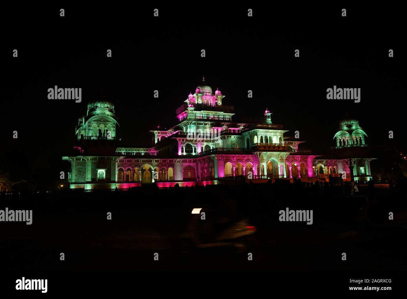 Albert Hall at Night Stock Photo - Alamy