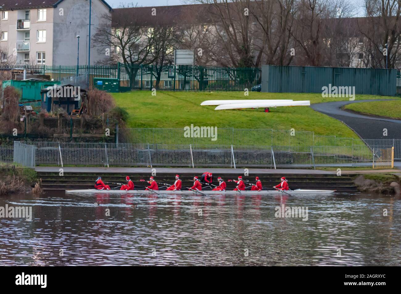 Glasgow, Scotland, UK. 21st December, 2019: Glasgow Rowing Club annual ...