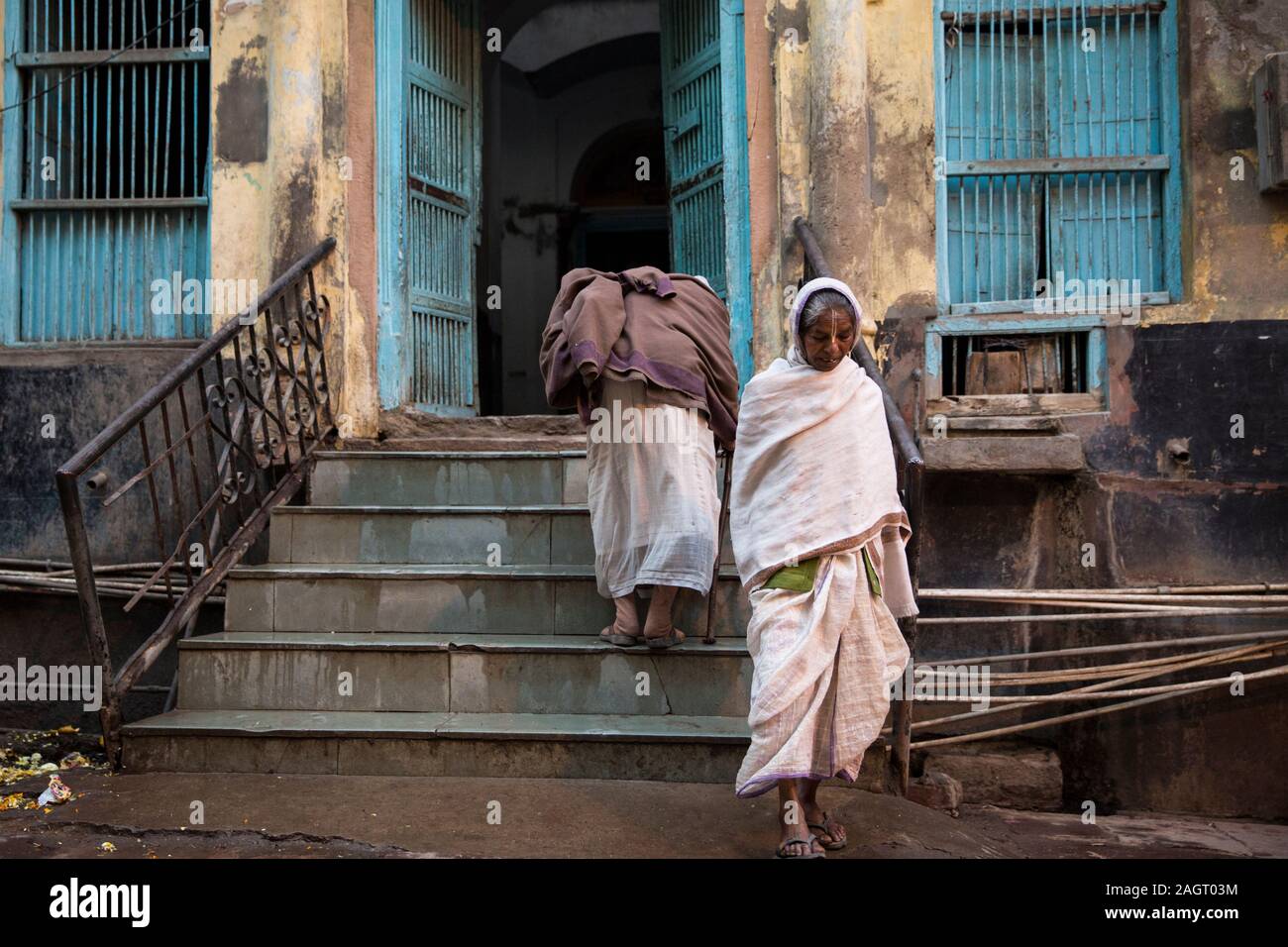 Vrindavan widows hi-res stock photography and images - Alamy