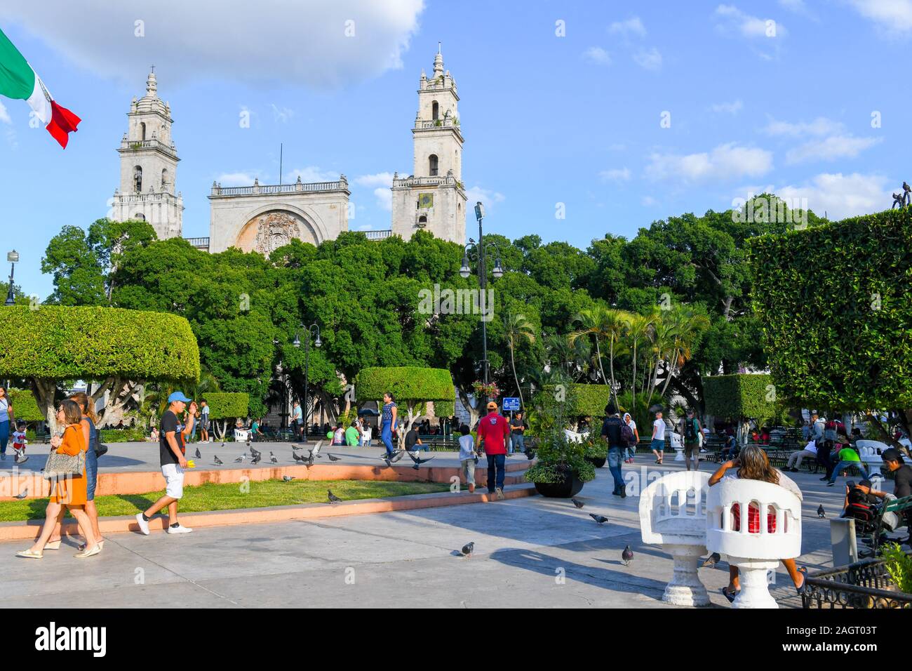 Downtown plaza merida hi-res stock photography and images - Alamy