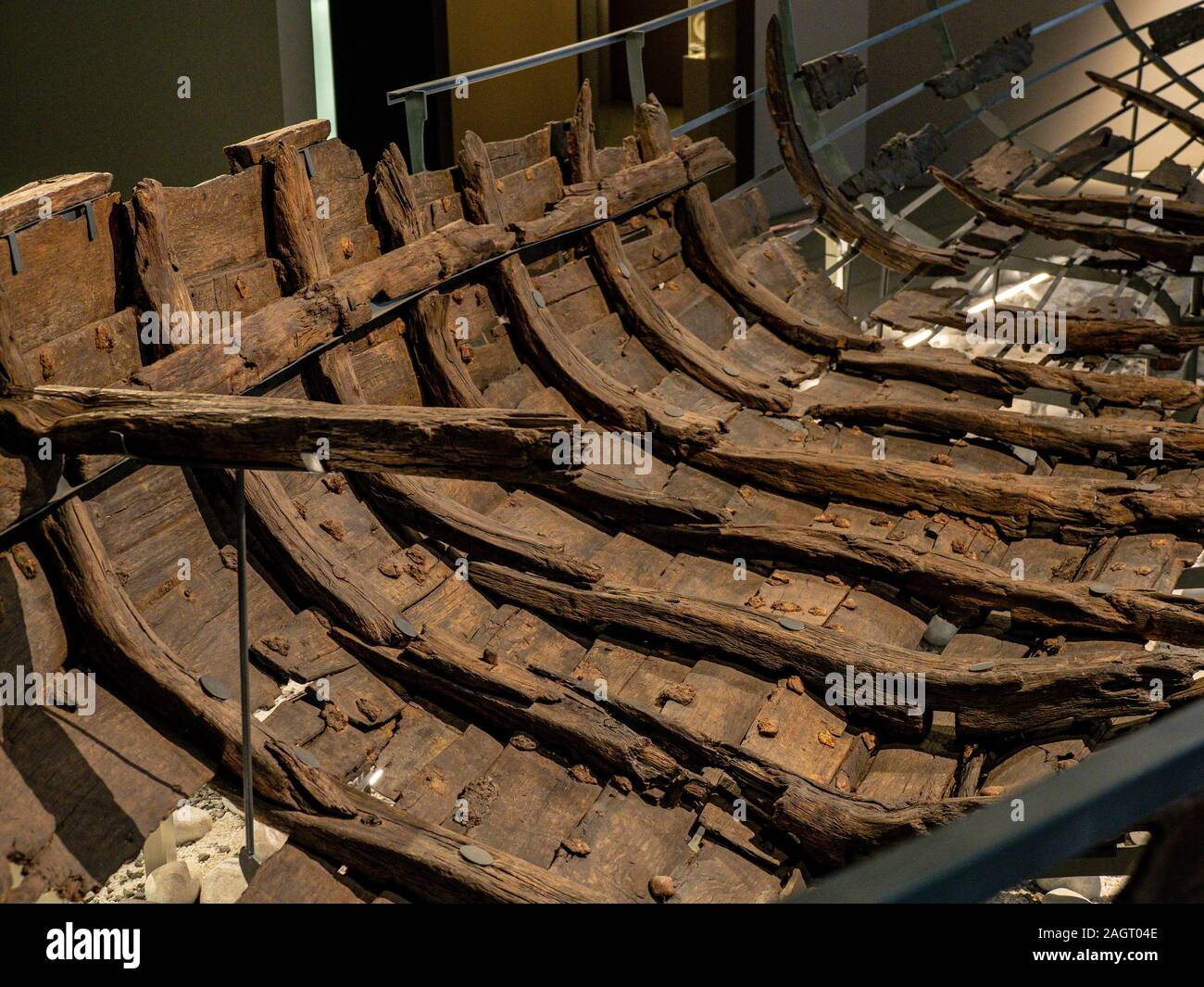 Pinaza medieval, Arkeologi Museoa, museo aqueologico, Bilbao, Bizkaia ...