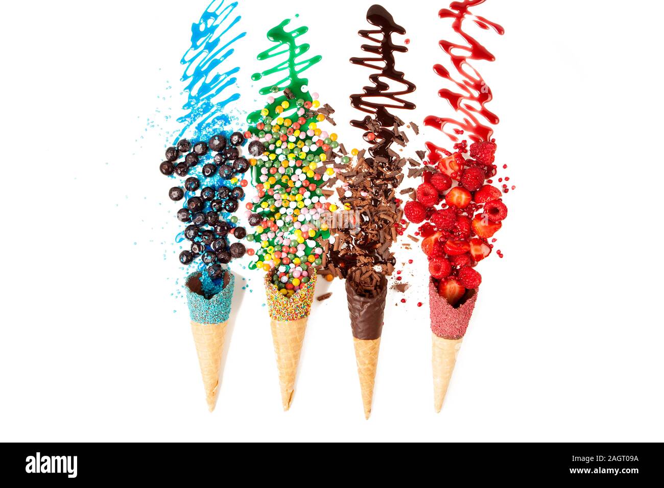 Ice cream toppings hi-res stock photography and images - Alamy