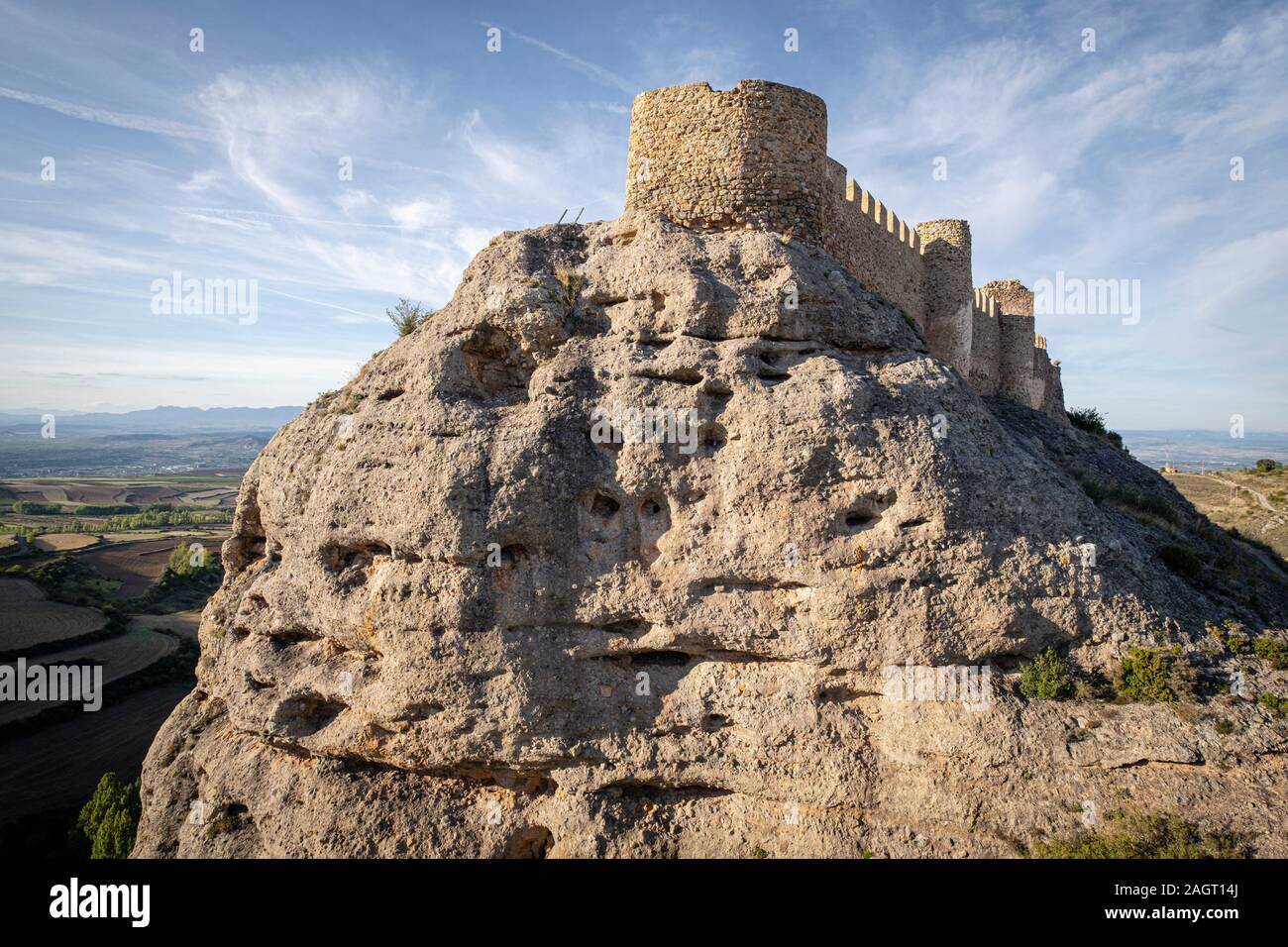 Castillo de Clavijo, Clavijo, La Rioja, Spain Stock Photo - Alamy