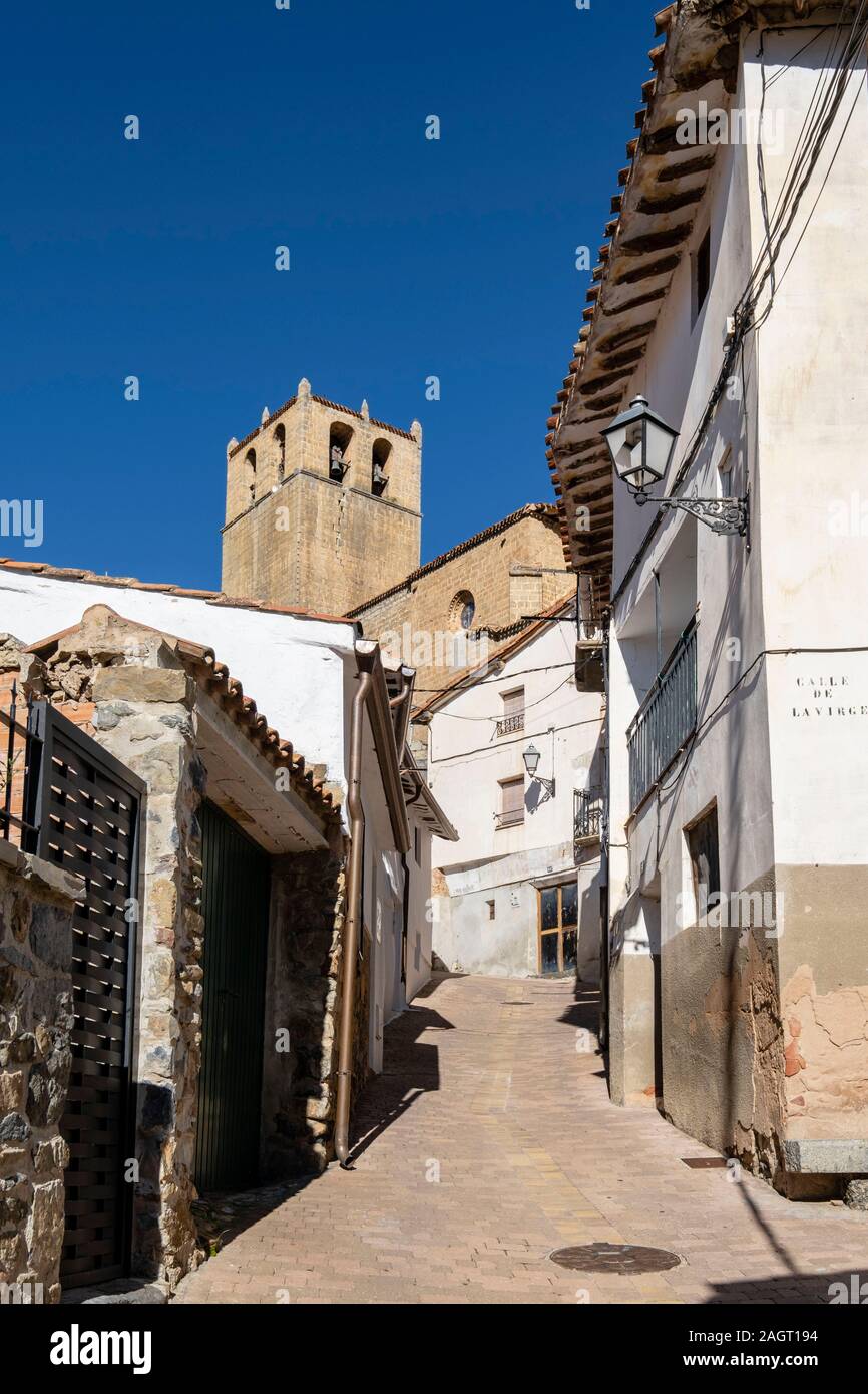 Iglesia de Santa María de la Estrella, Enciso, La Rioja , Spain, Europe ...