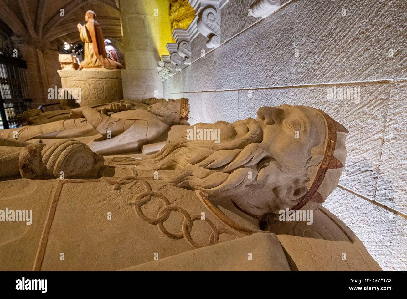 Panteón Real, rey Sancho VI el Sabio (1150-1194) o el Valiente ...