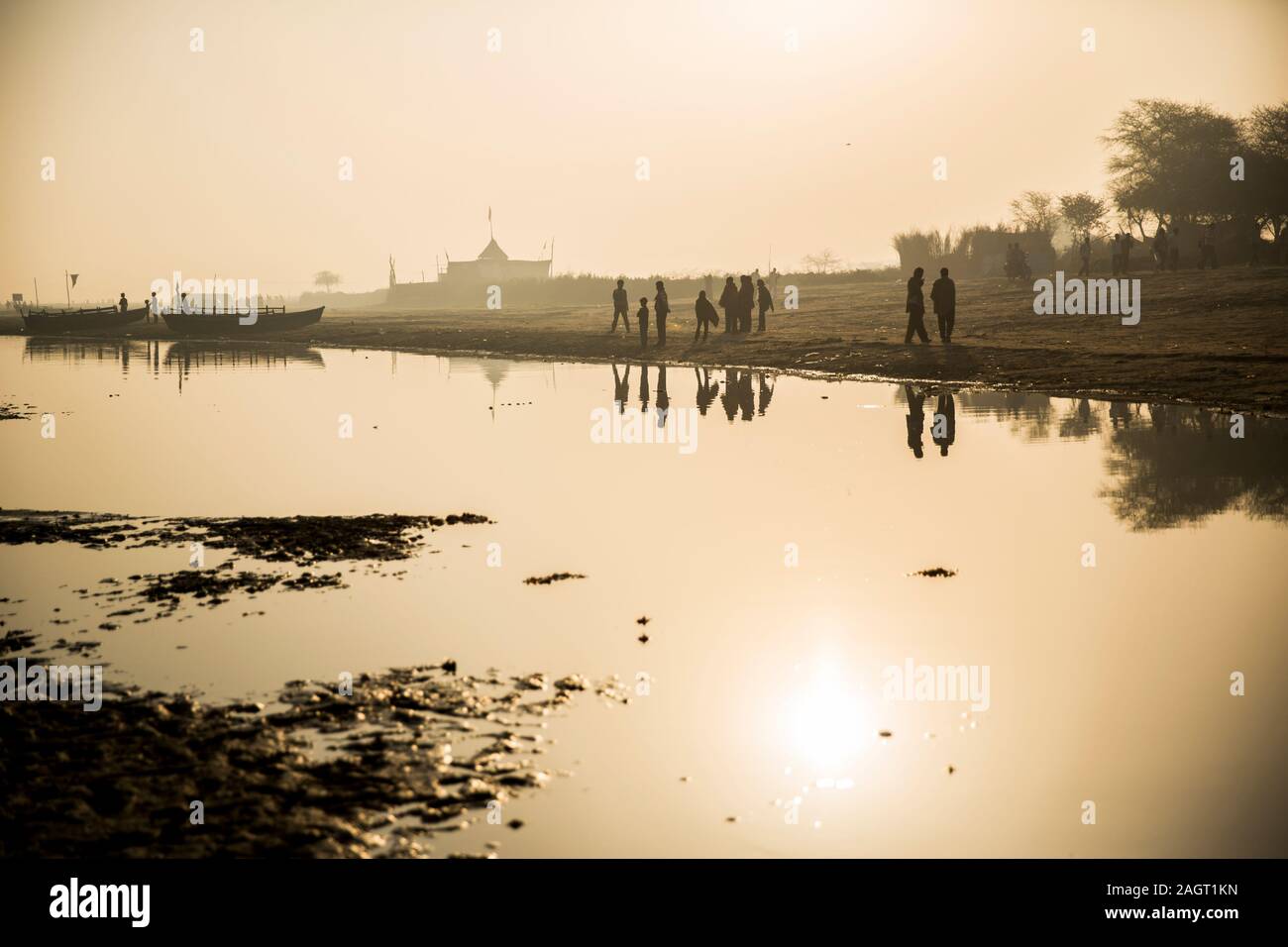 Vrindavan sunrise hi-res stock photography and images - Alamy