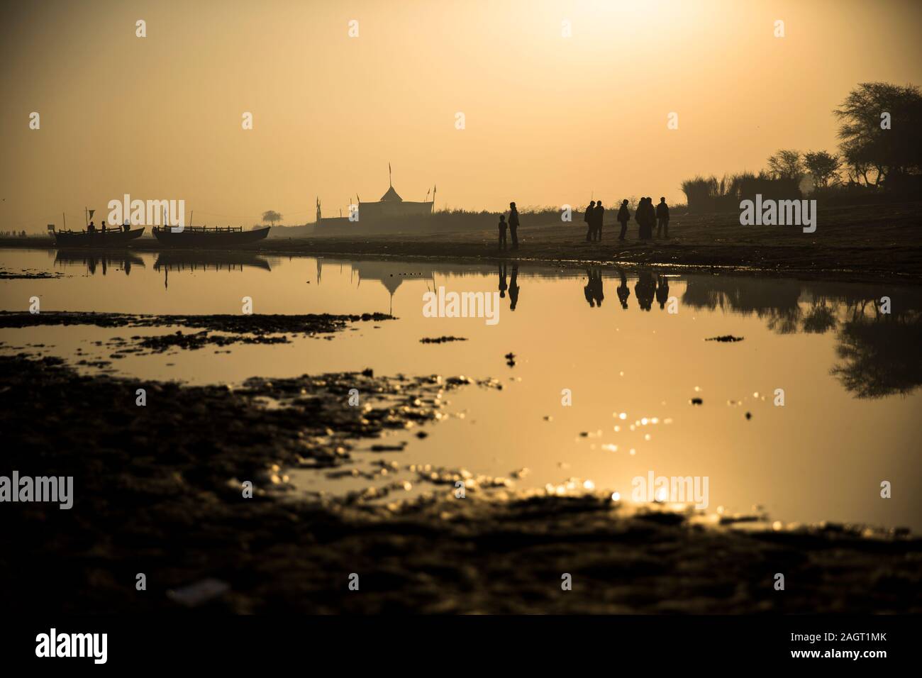 Vrindavan sunrise hi-res stock photography and images - Alamy