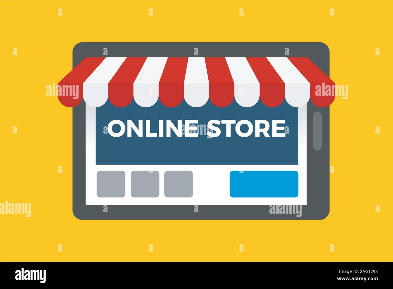 Inside the store Stock Vector Images - Alamy