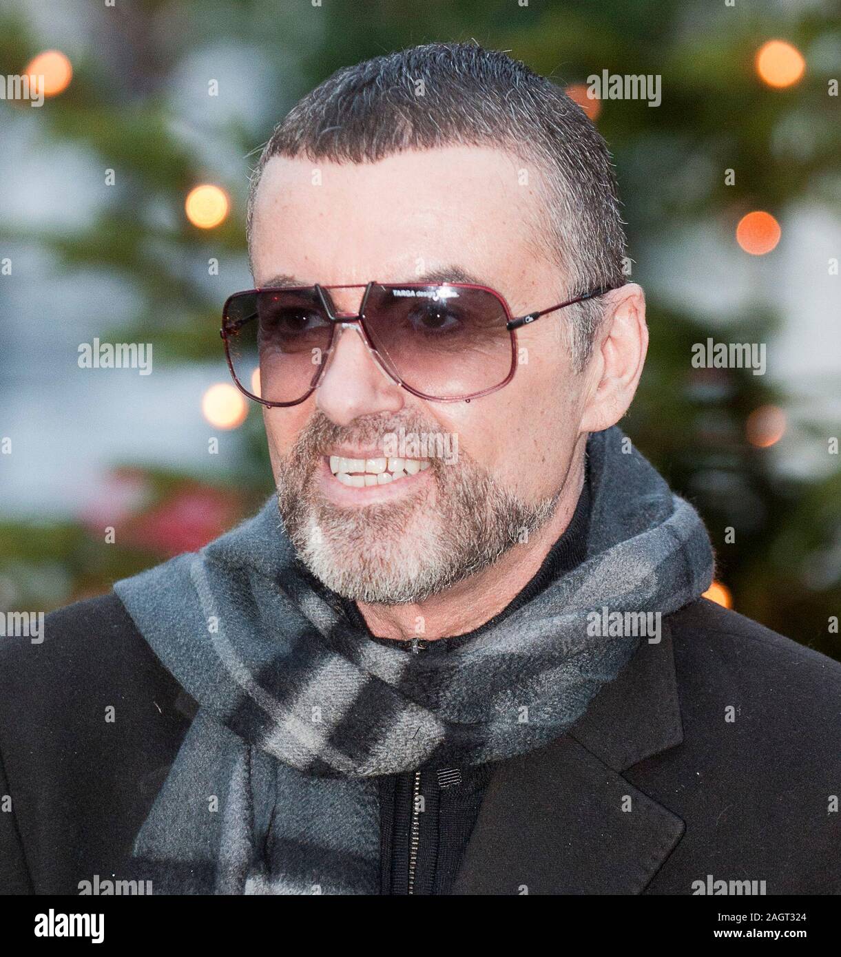 George Michael arrives back in 2011 at his home in Highgate after ...