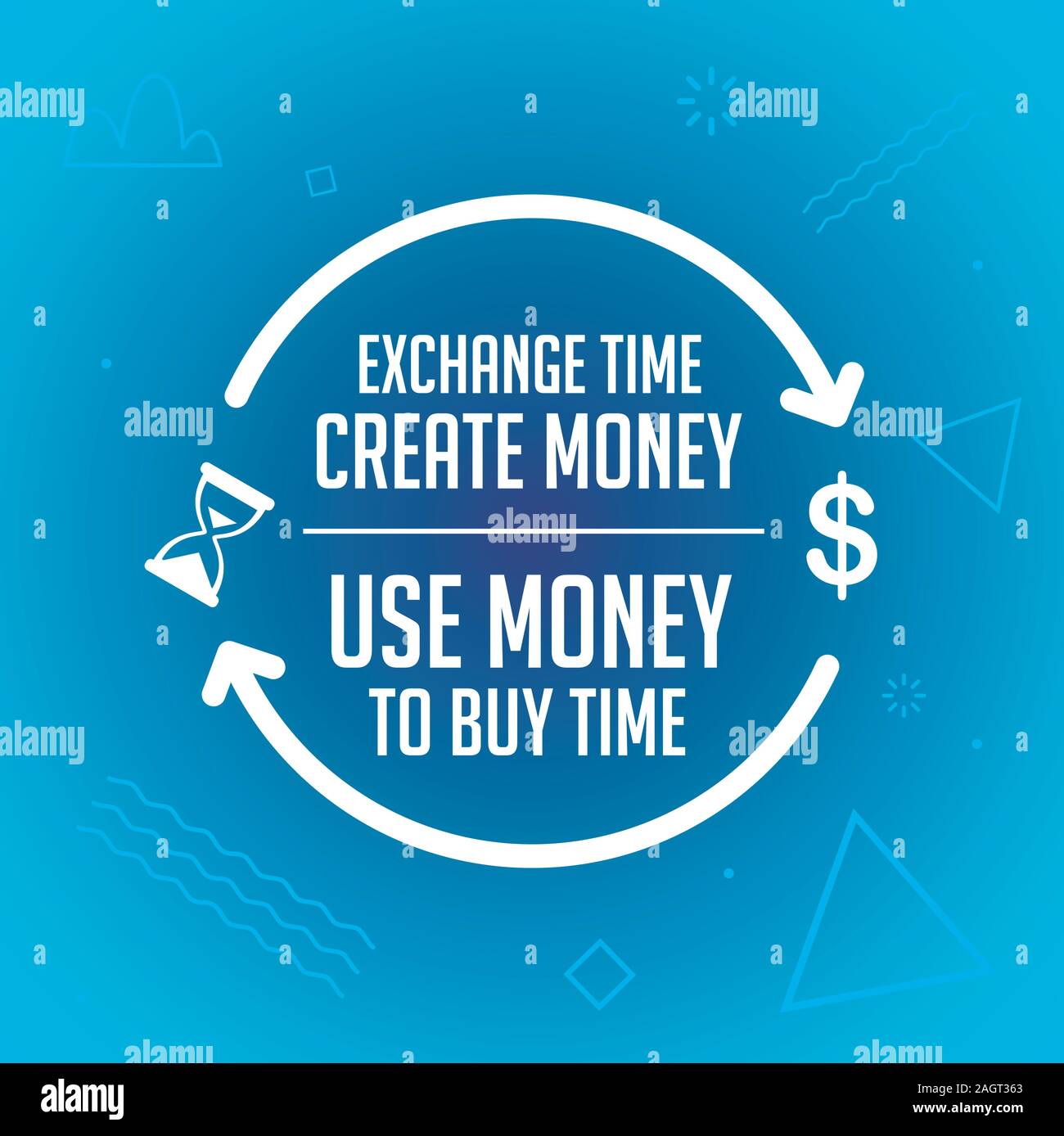 Money management poster Stock Vector Images - Alamy