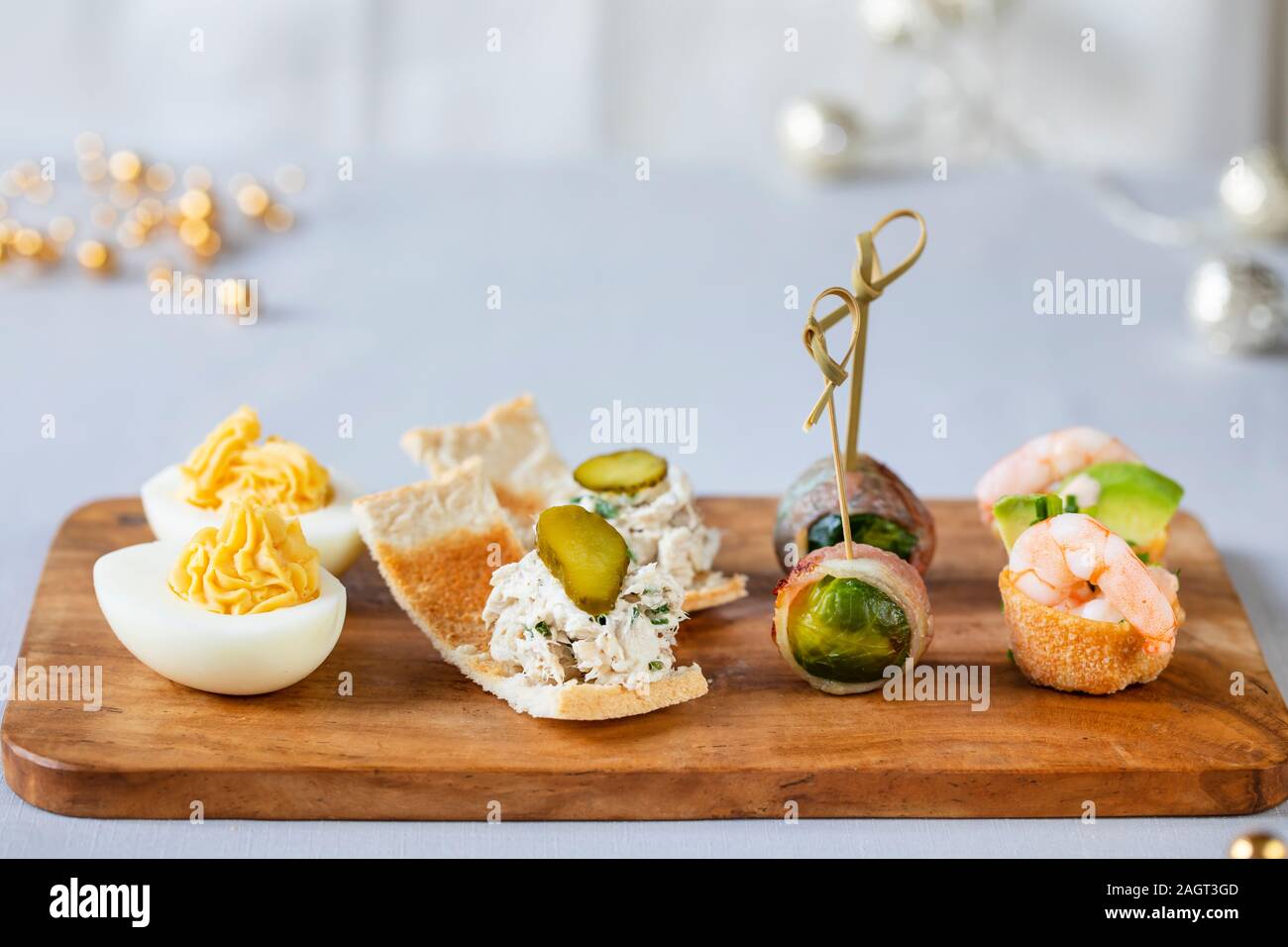 Canape selection hi-res stock photography and images - Alamy