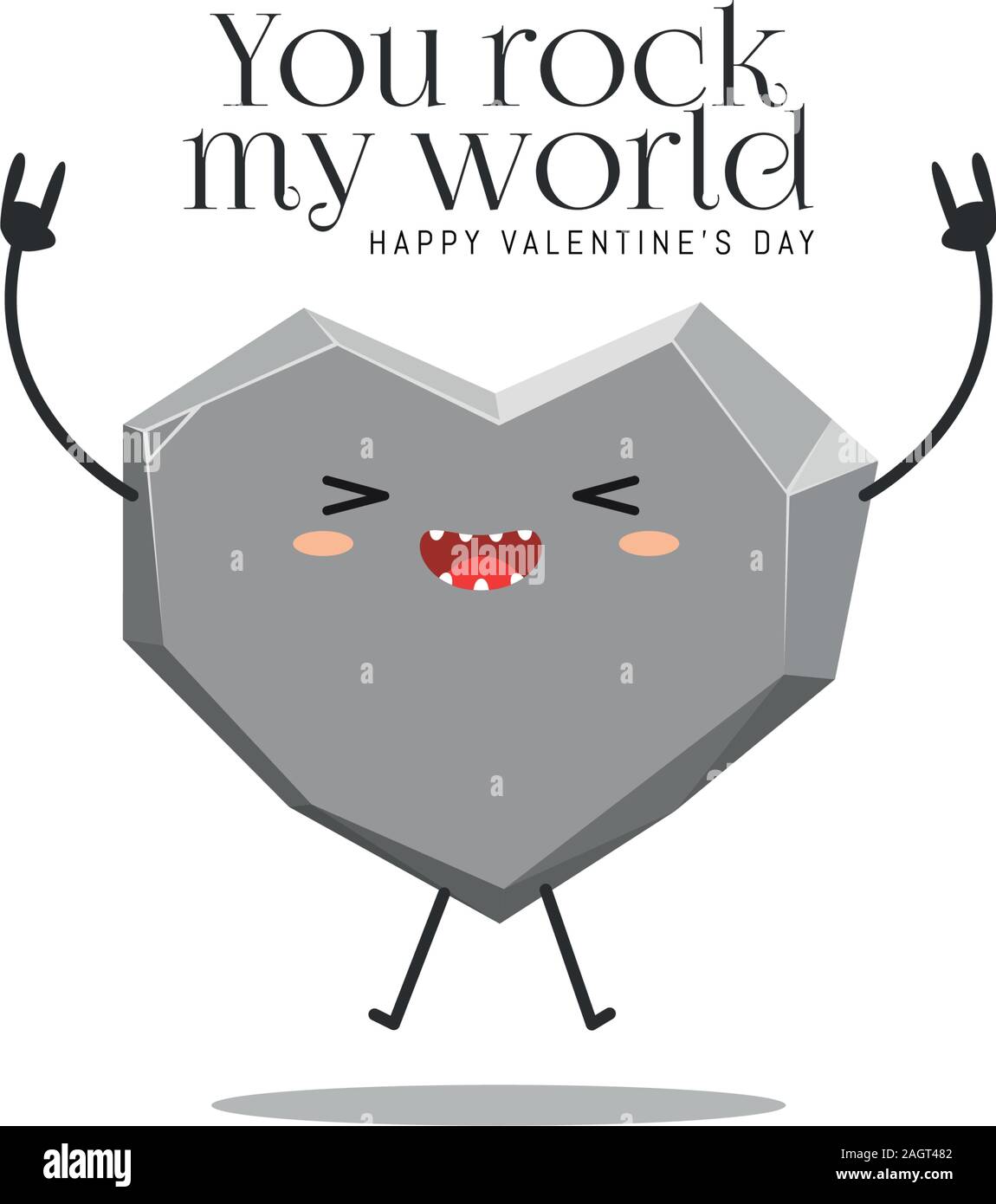 Heart shaped rock Stock Vector Images - Alamy