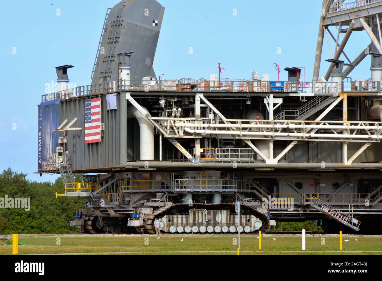 Kennedy Space Center, Florida, USA. December 20, 2019. NASA moved its ...