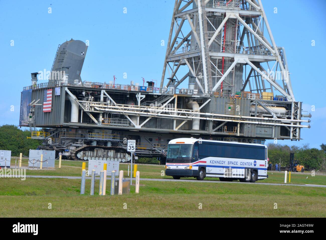 Kennedy Space Center, Florida, USA. December 20, 2019. NASA moved its ...