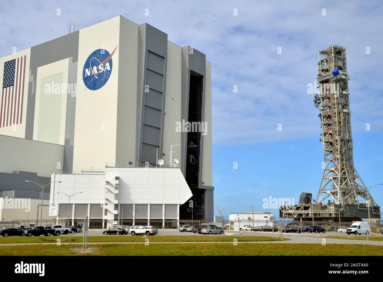 Kennedy Space Center, Florida, USA. December 20, 2019. NASA moved its ...