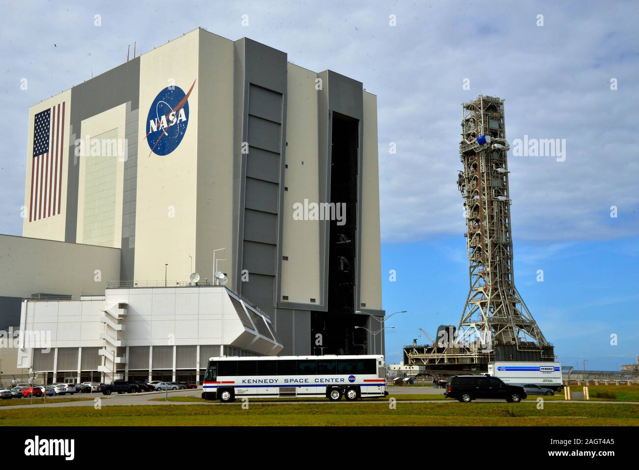 Kennedy Space Center, Florida, USA. December 20, 2019. NASA moved its ...