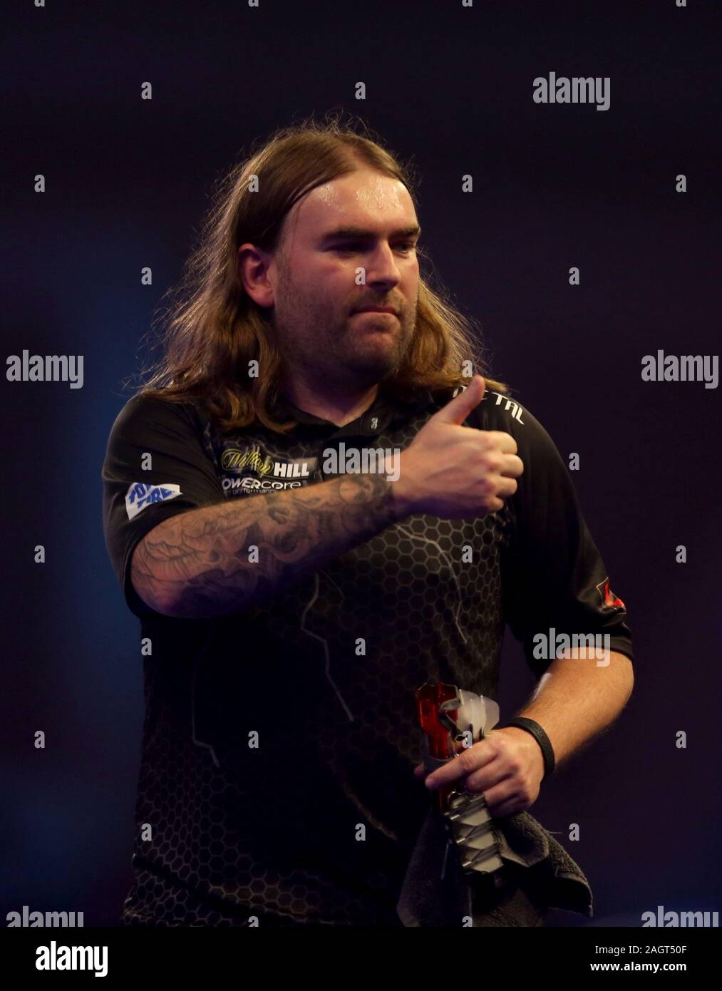 Ryan Searle after winning during day nine of the William Hill World ...