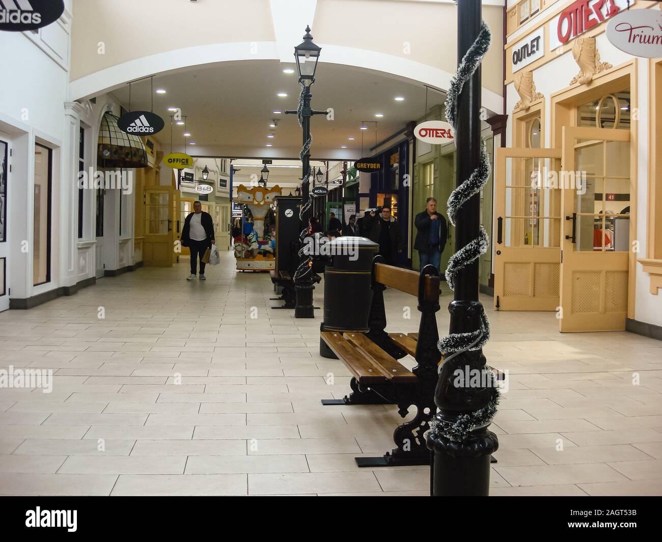 Fashion House Outlet shopping mall in Bucharest, Romania, 2019 Stock ...