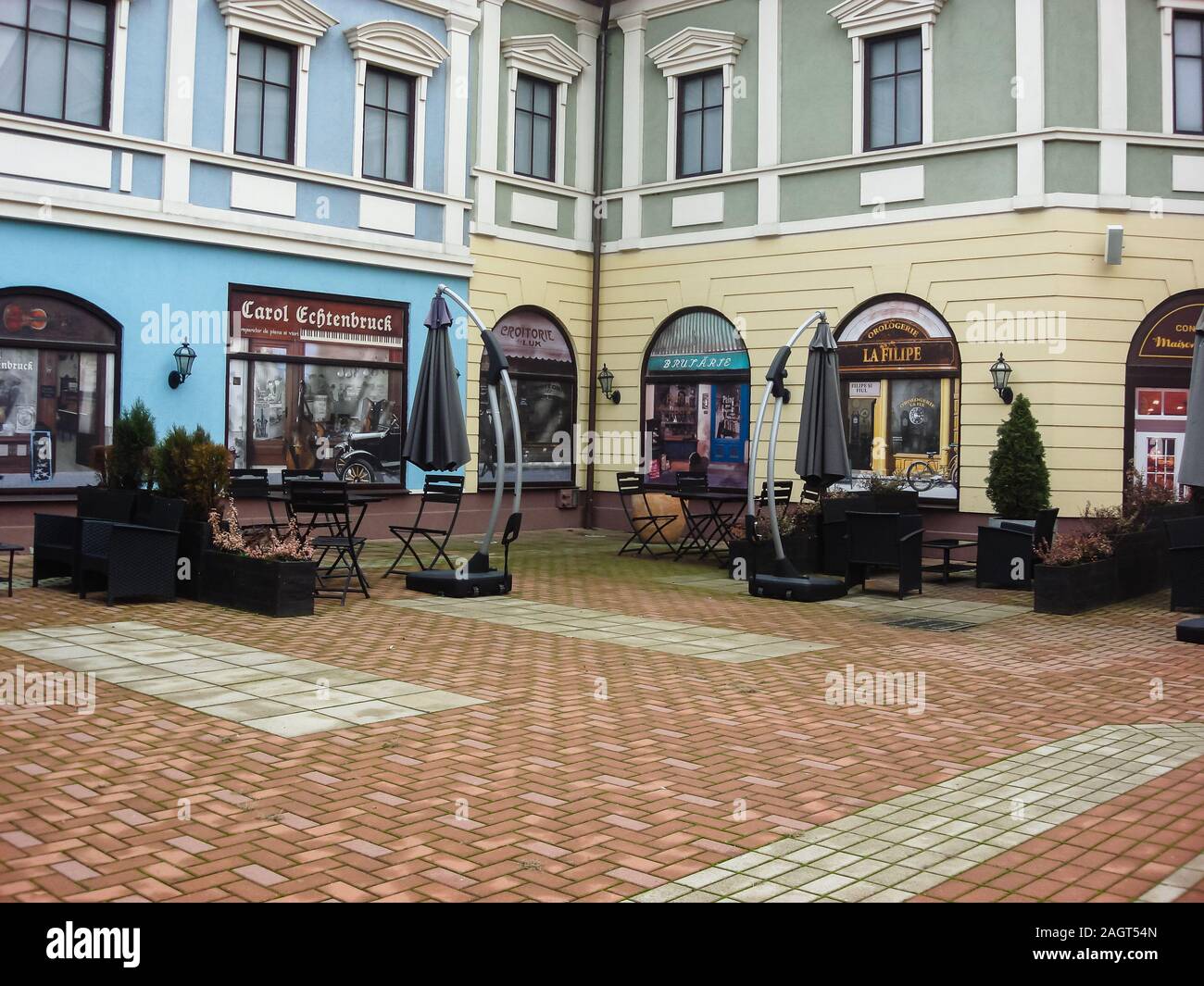 Fashion House Outlet shopping mall in Bucharest, Romania, 2019 Stock ...