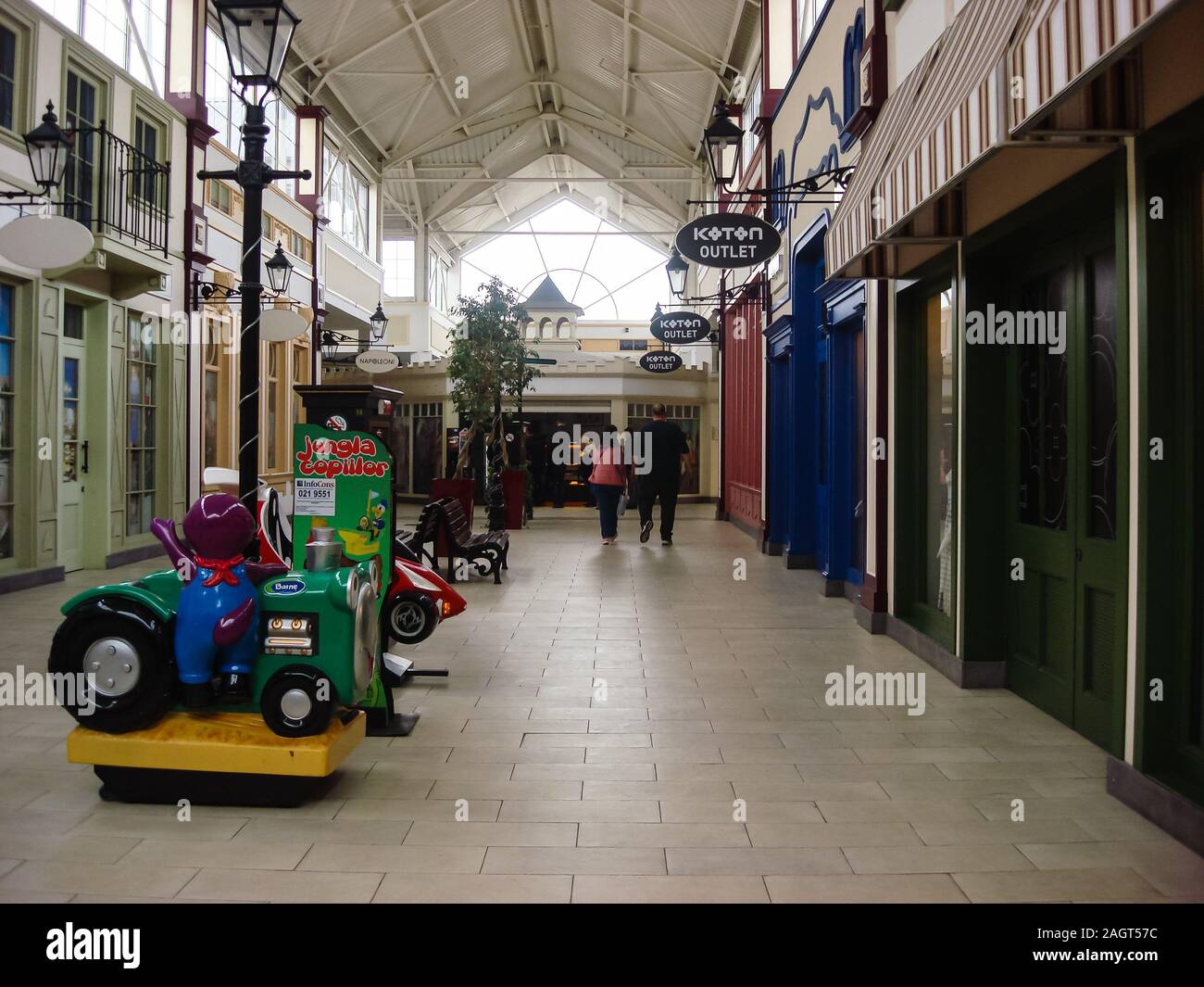 Fashion House Outlet shopping mall in Bucharest, Romania, 2019 Stock ...