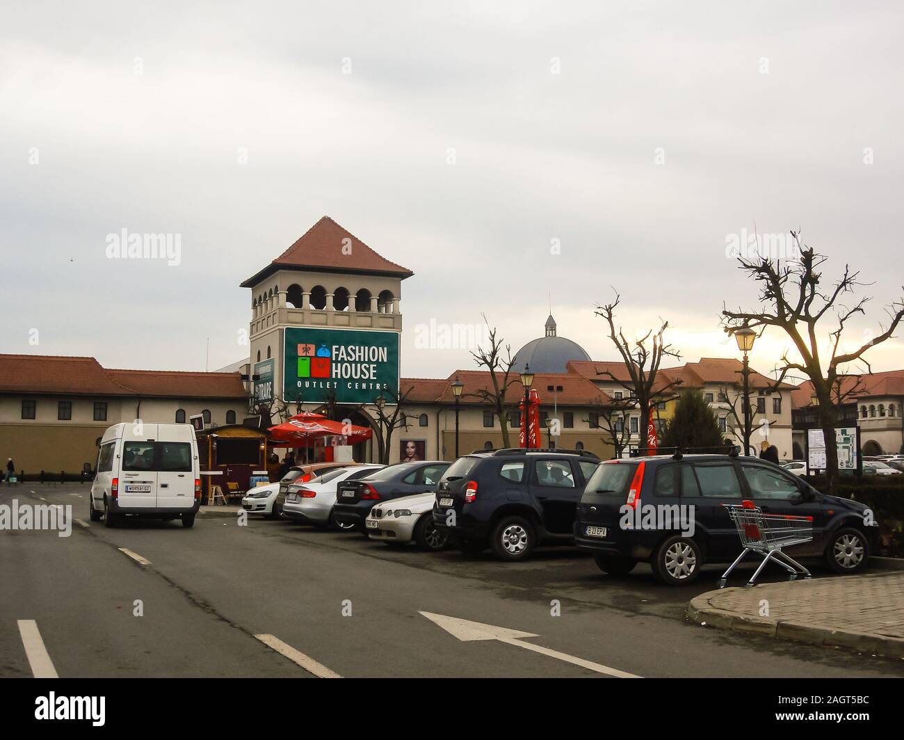 Fashion House Outlet shopping mall in Bucharest, Romania, 2019 Stock ...