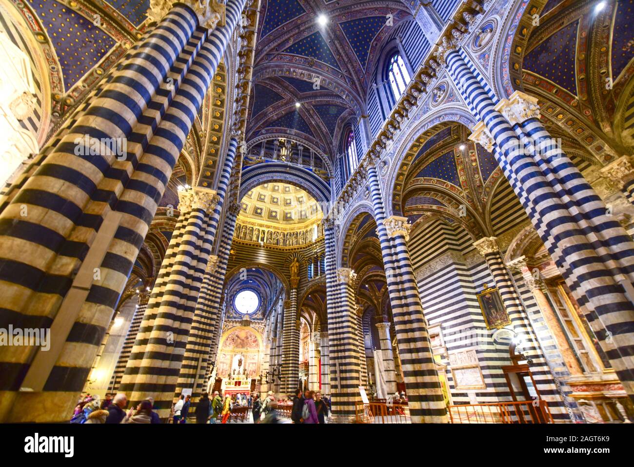 Siena cathedral interior hi-res stock photography and images - Alamy