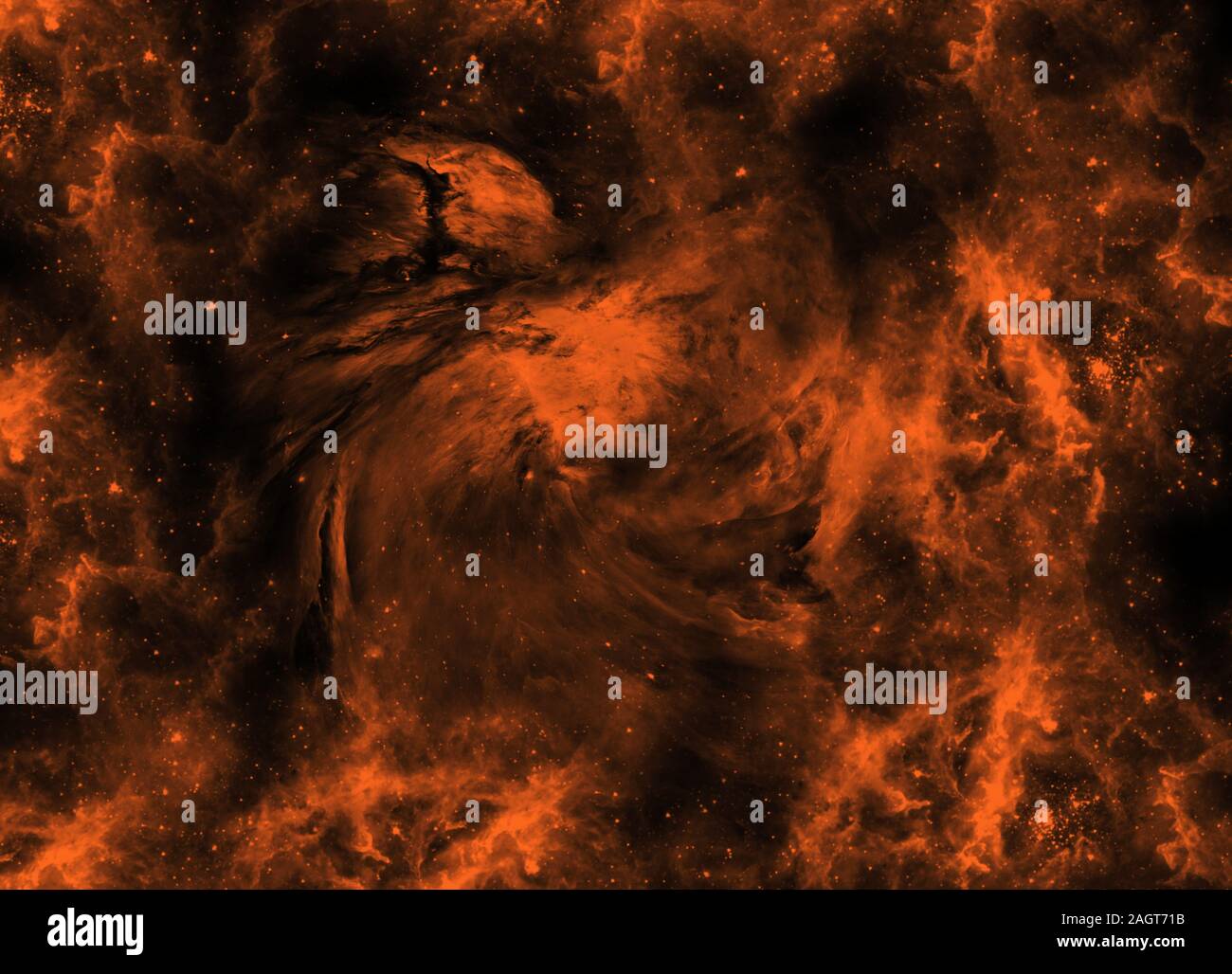 Red watercolor background, milky way, space Stock Photo - Alamy