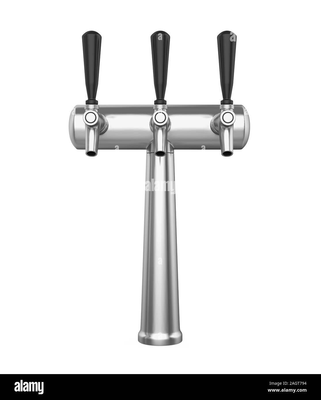 Beer Tap Isolated Stock Photo - Alamy