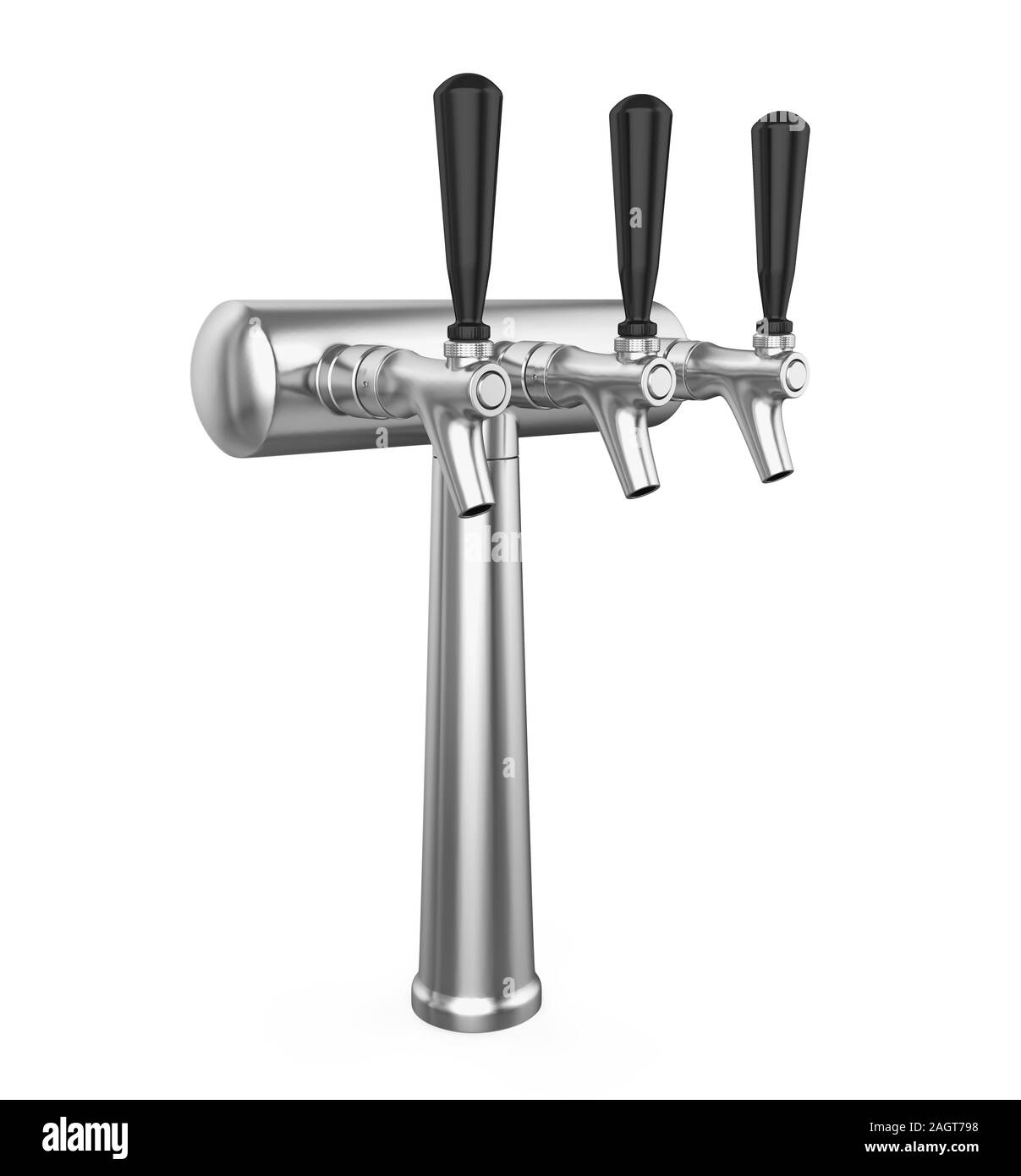 Beer Tap Isolated Stock Photo - Alamy