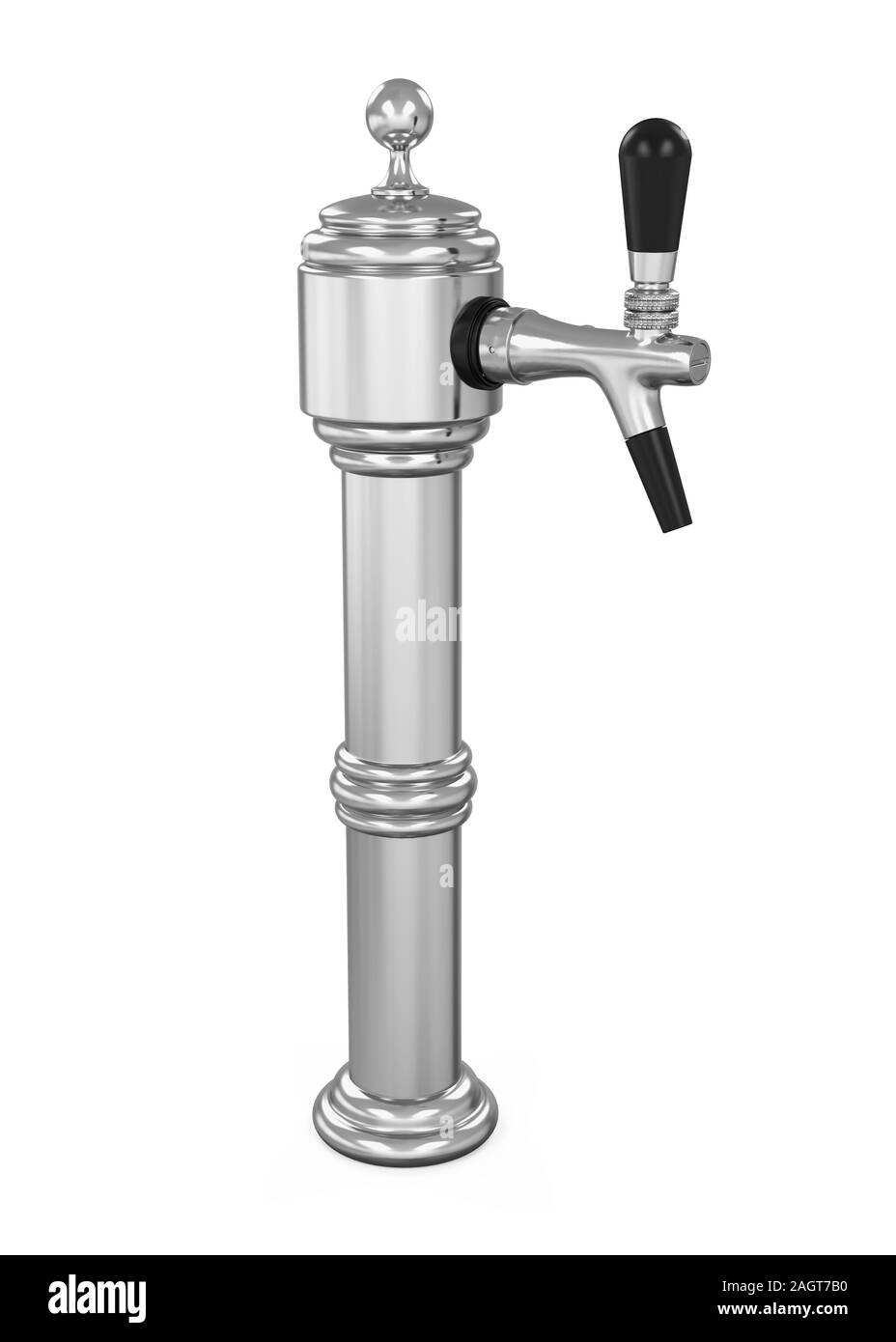 Beer Tap Isolated Stock Photo - Alamy