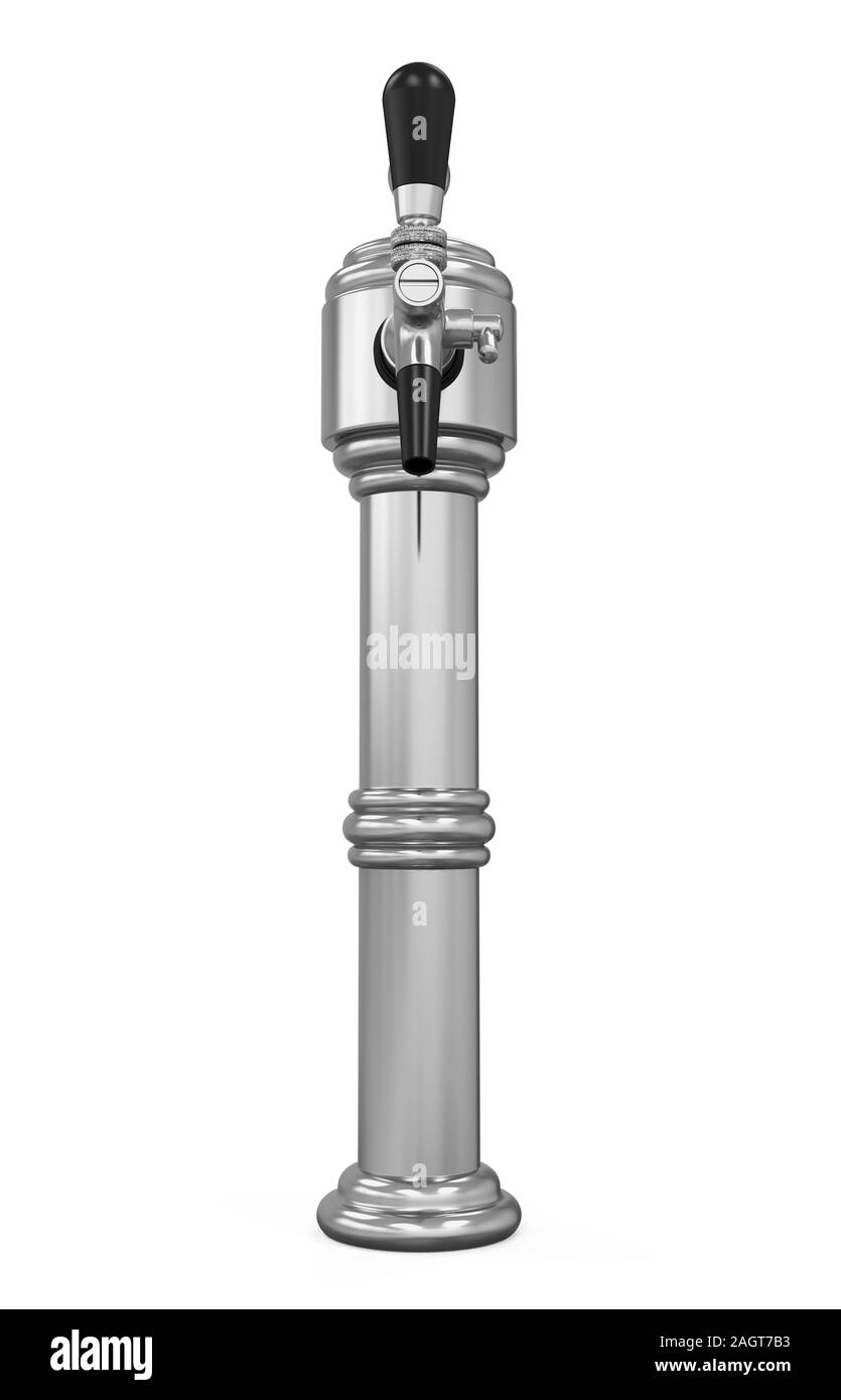 Beer Tap Isolated Stock Photo - Alamy