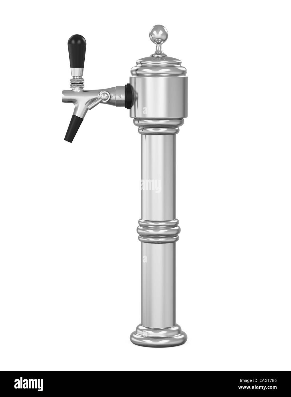 Beer Tap Isolated Stock Photo - Alamy