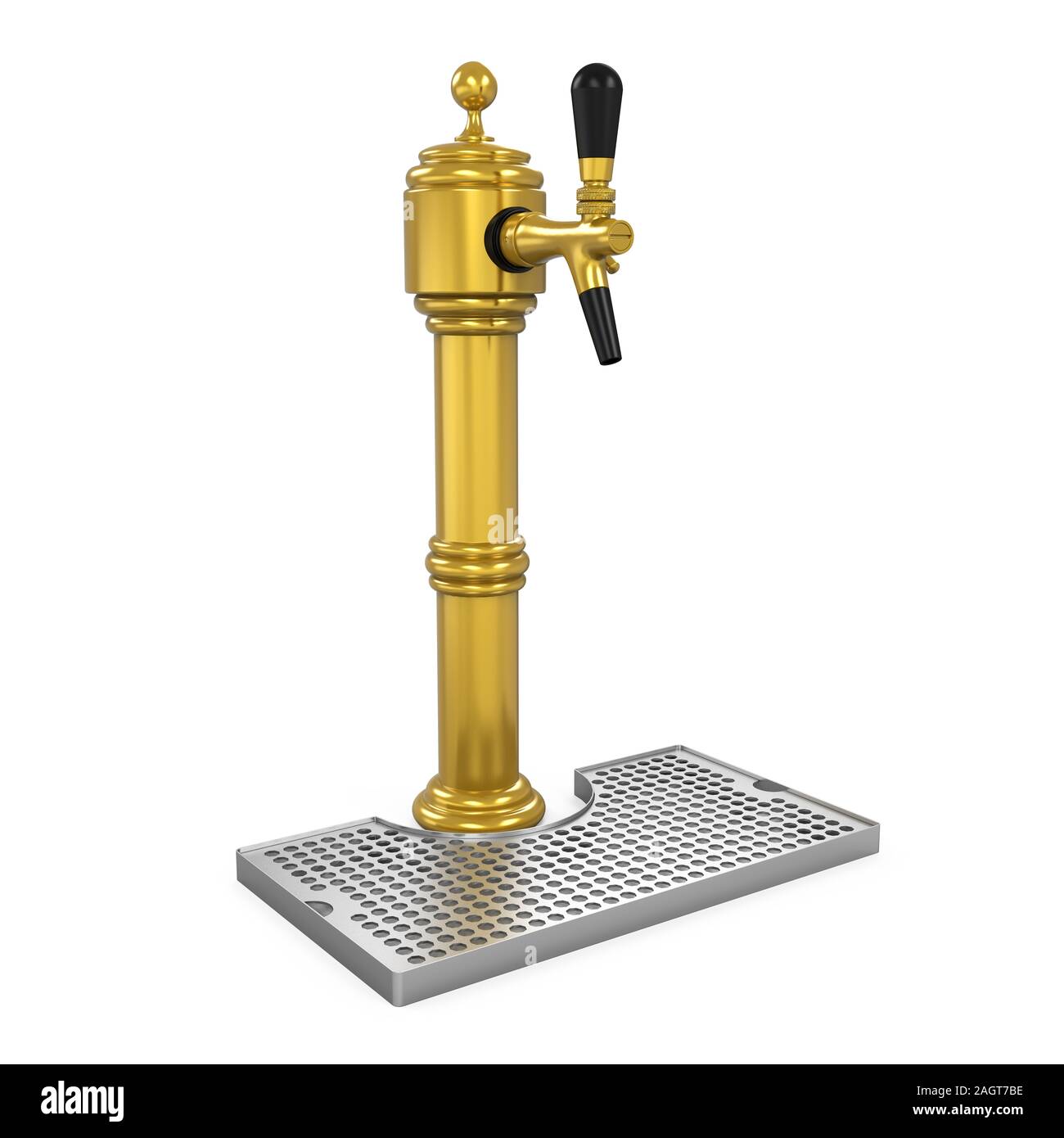 Beer Tap Isolated Stock Photo - Alamy