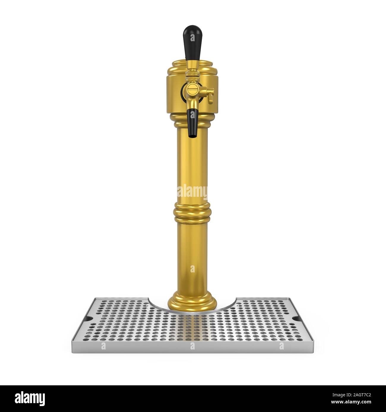 Beer Tap Isolated Stock Photo - Alamy