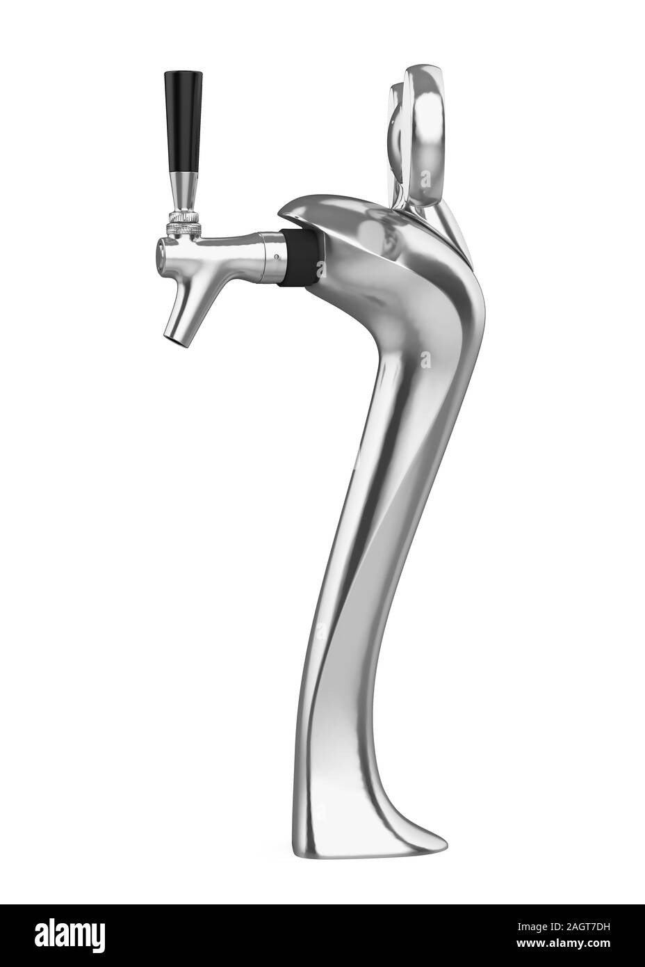 Beer Tap Isolated Stock Photo - Alamy