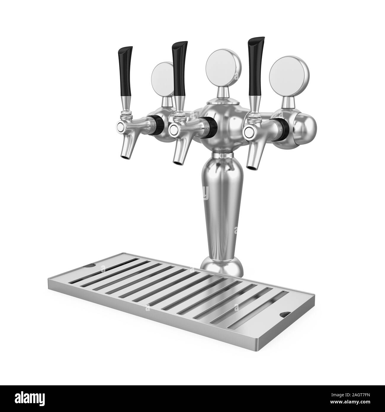 Beer Tap Isolated Stock Photo - Alamy