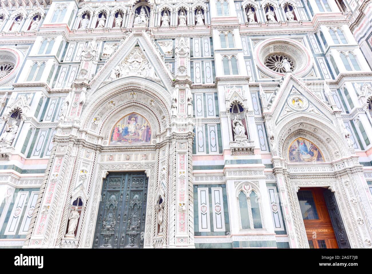 Italian Gothic Architecture of Cathedral of Santa Maria del Fiore in ...