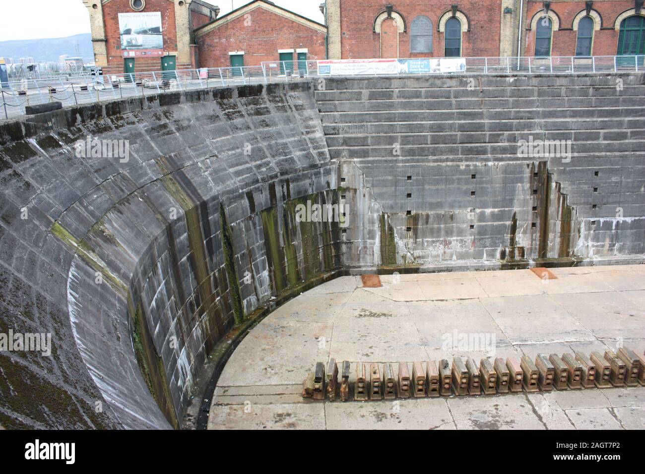 This is the dry dock that Titanic once sat, many years before it's ...